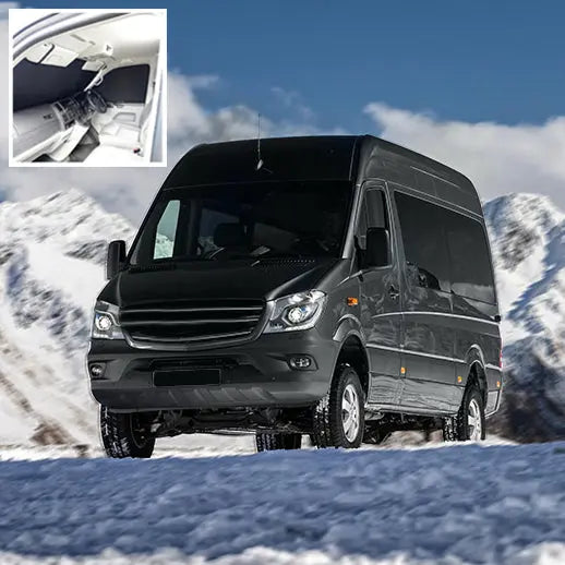 Mercedes Sprinter Interior Screen Blind (2010-2018) Tailored Black