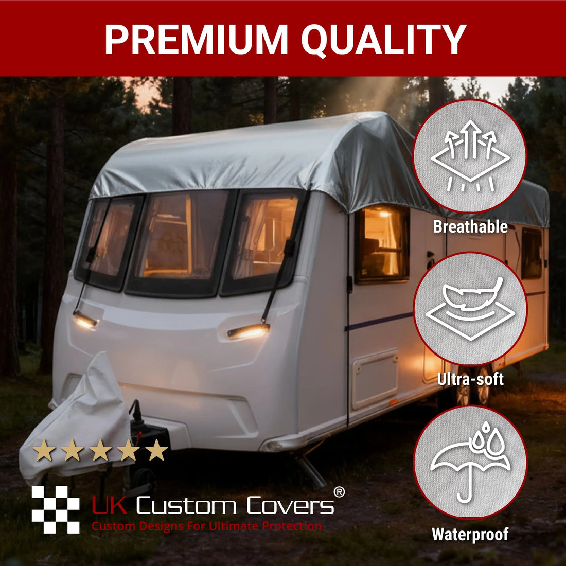 Caravan Roof Cover – Heavy Duty Waterproof Protection