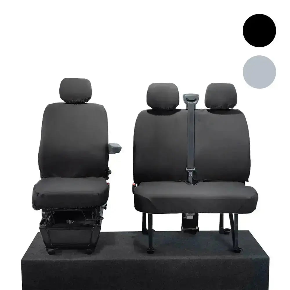 Renault Master Seat Covers Cotton-Backed PU (2010-2024)